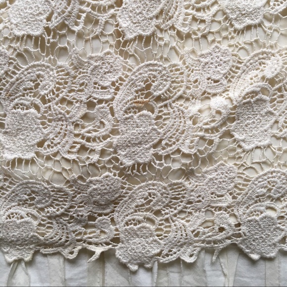 Dresses | Cream Lace Dress | Poshmark